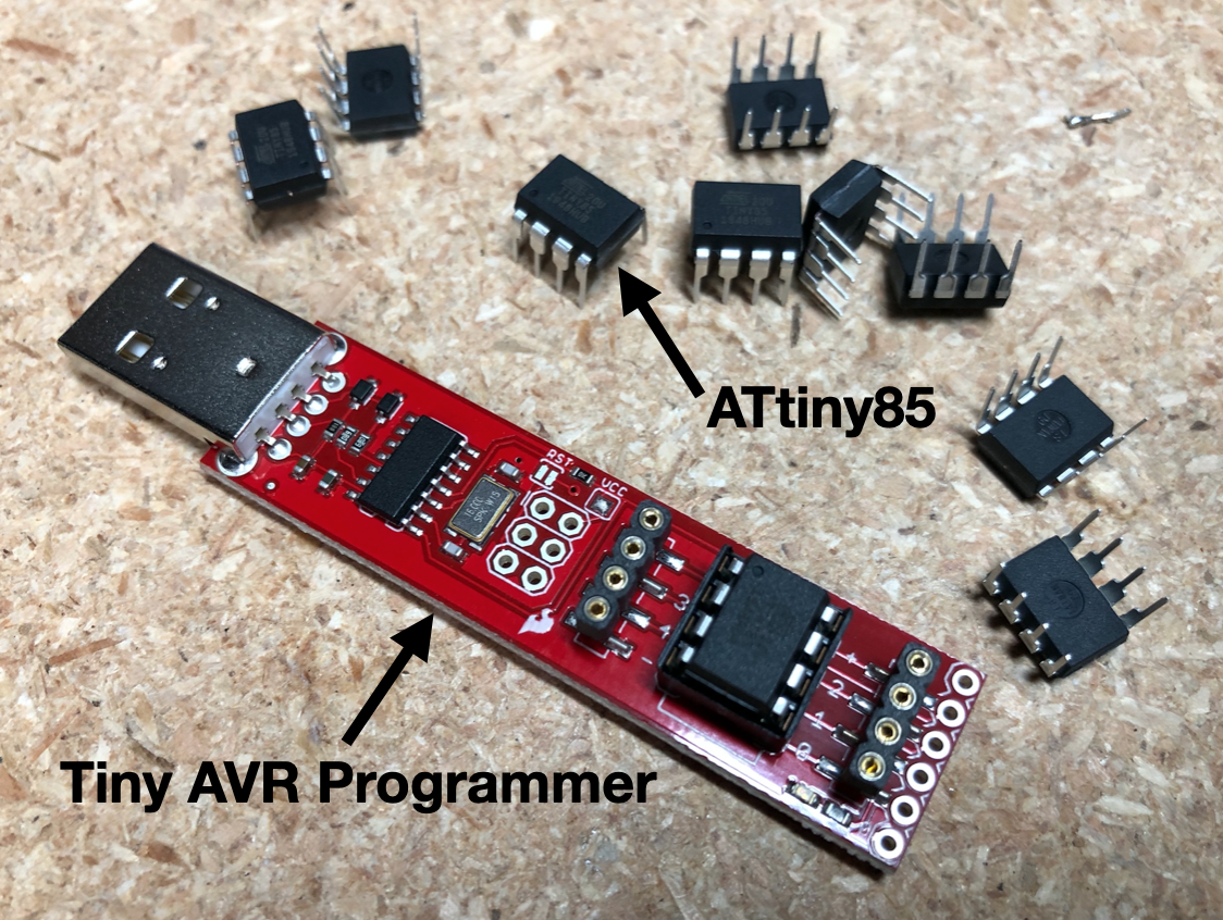 ATtiny85 Arduino Programming with Sparkfun Tiny Programmer on a Mac ...