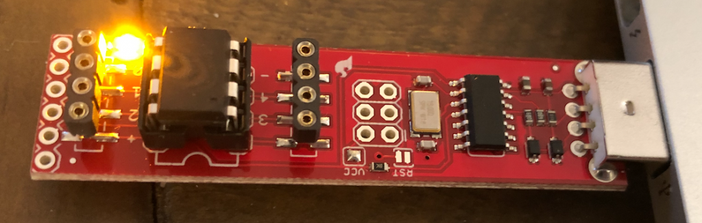 ATtiny85 Arduino Programming with Sparkfun Tiny Programmer on a Mac – The Book of Jason